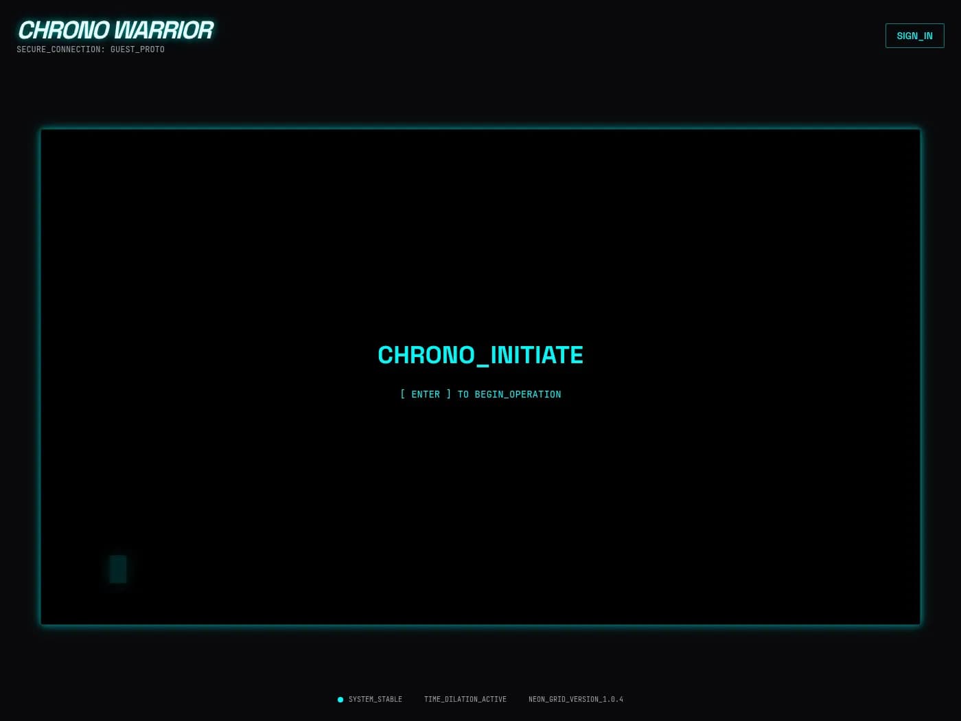 Chrono Warrior