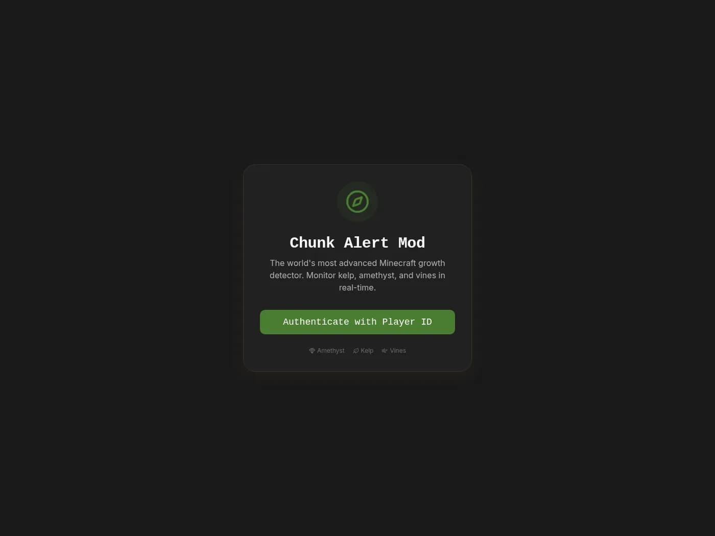 Chunk Alert Mod