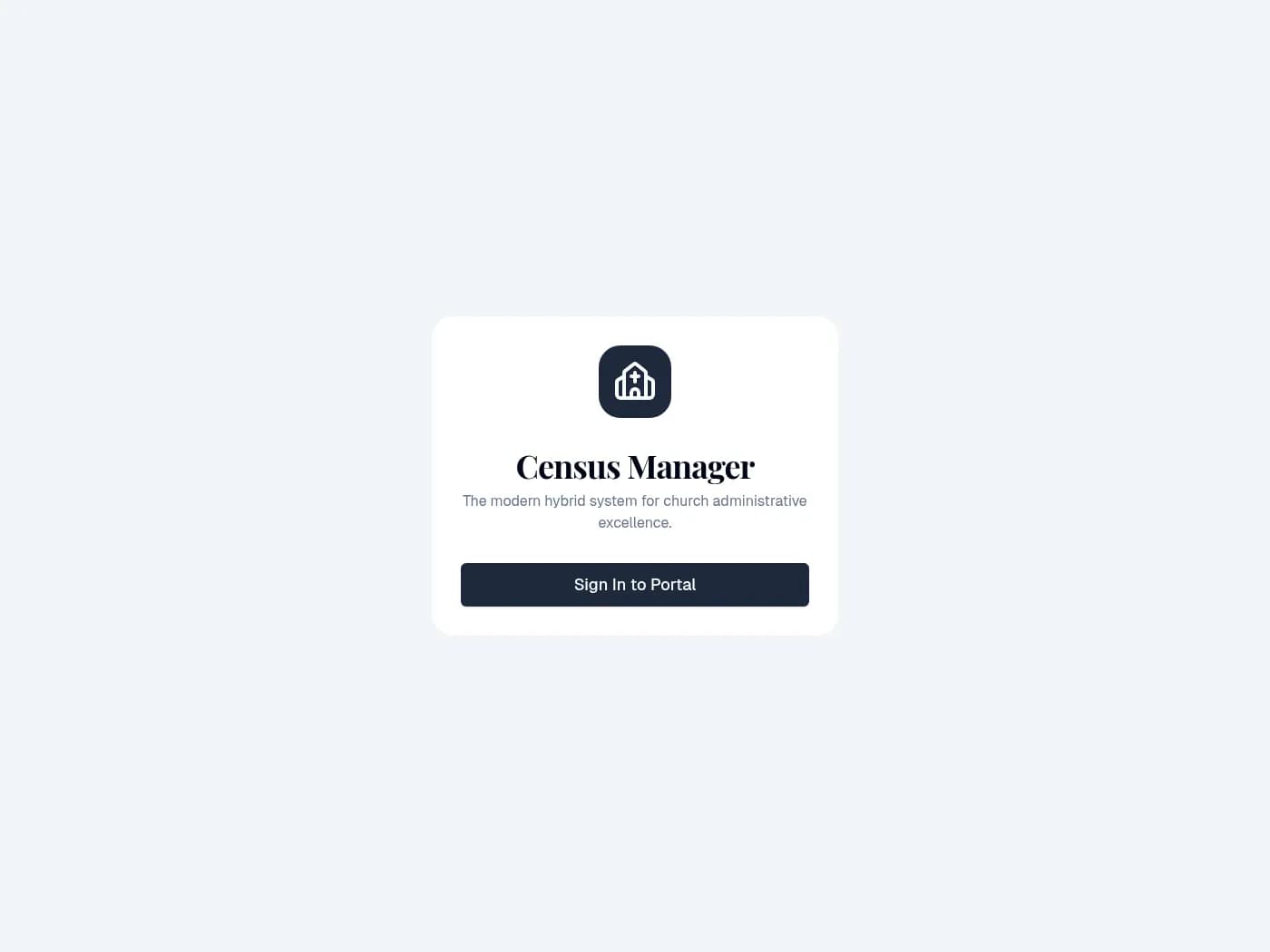 Church Census Manager