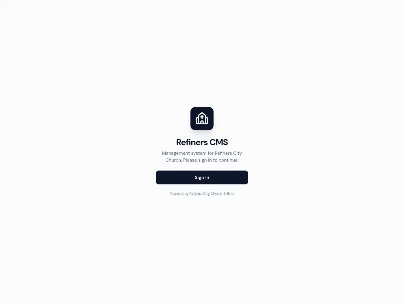 Refiners CMS Dashboard