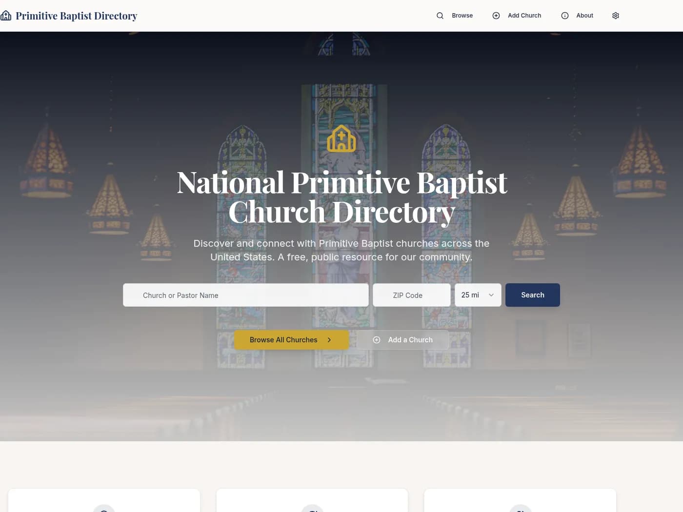 ChurchFinder USA