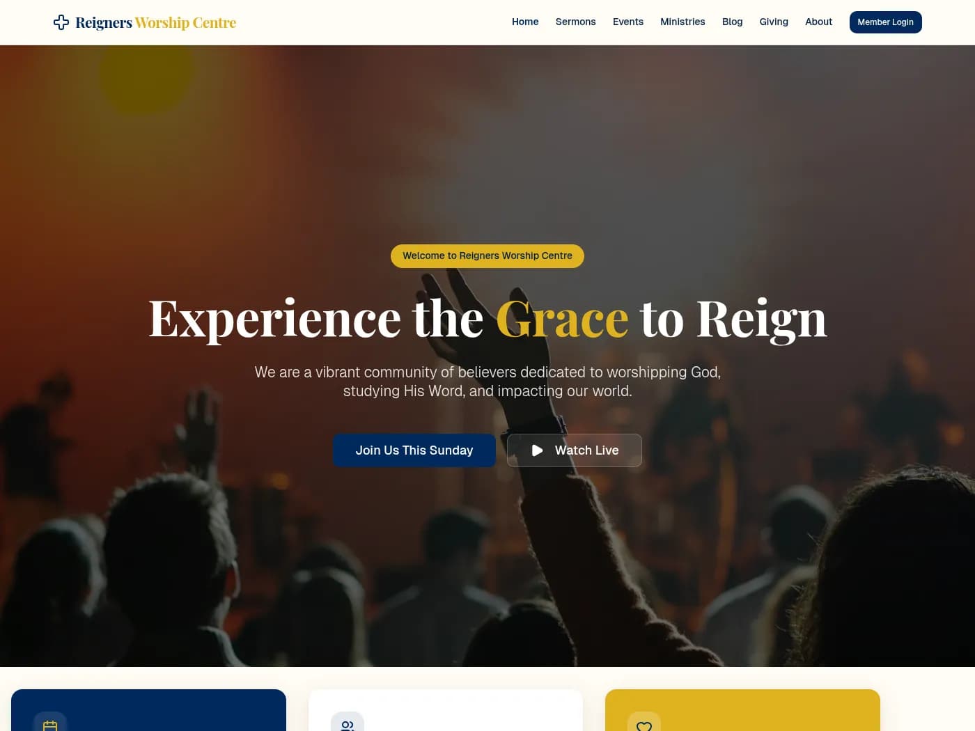 GraceConnect Church Portal