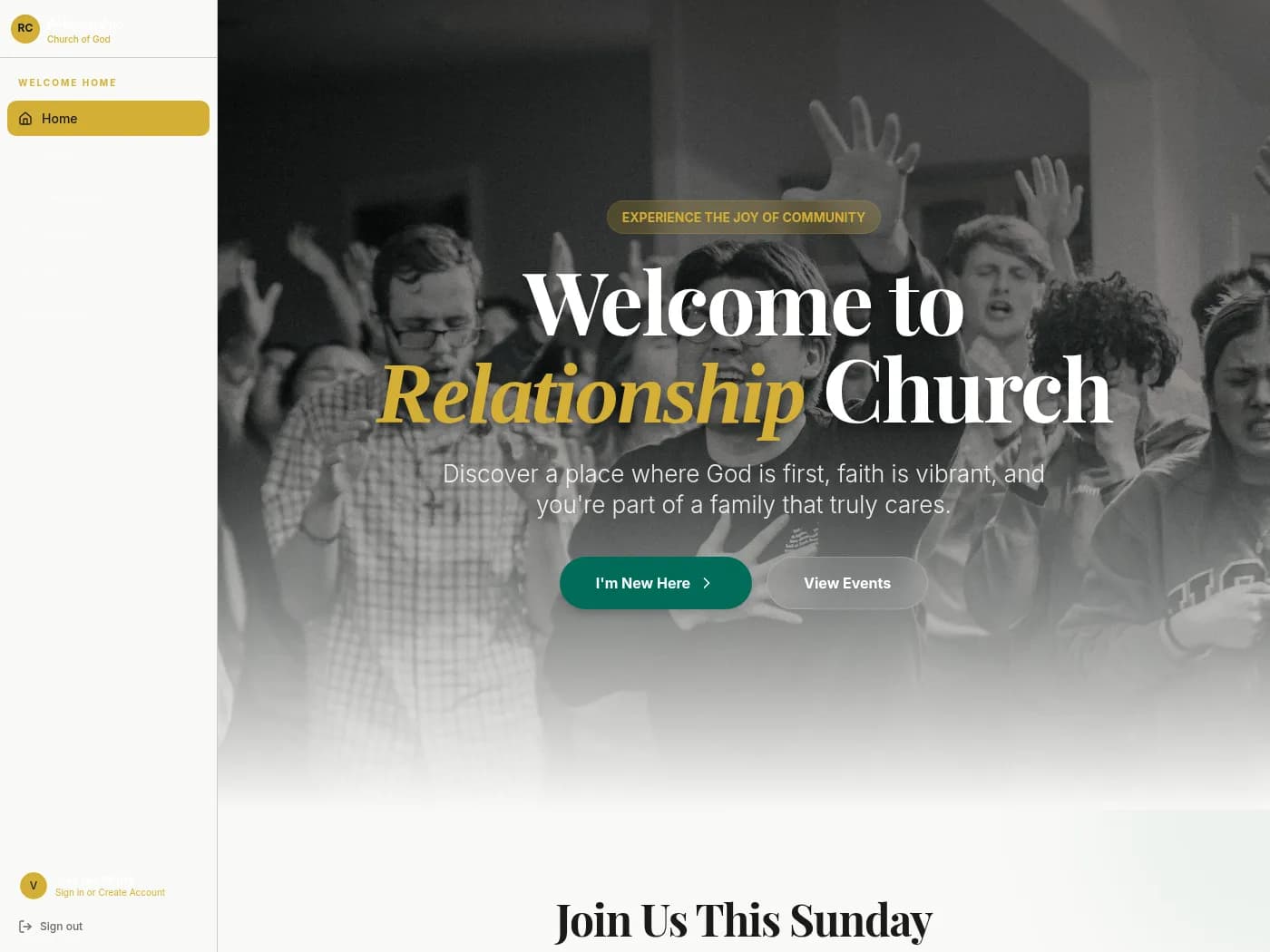 Relationship Church Web