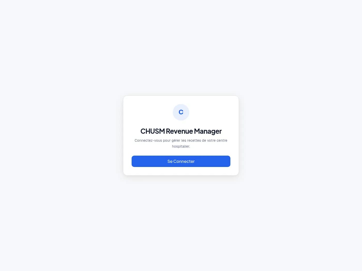 CHUSMA Revenue Manager