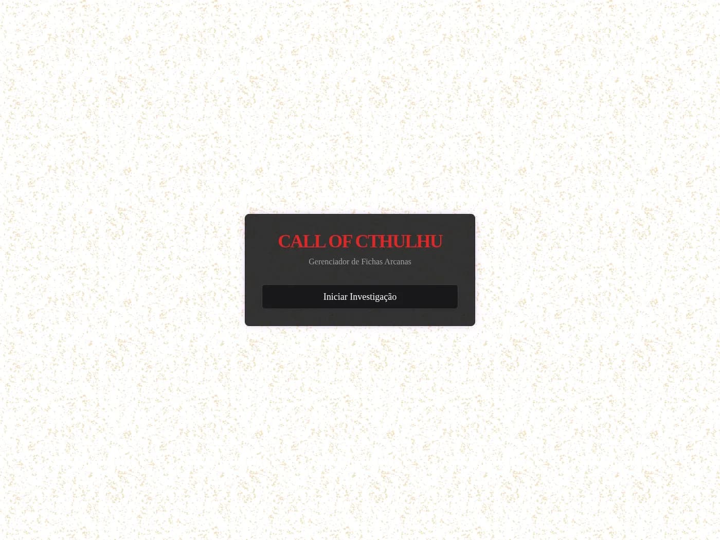 Chutullu Call Sheets