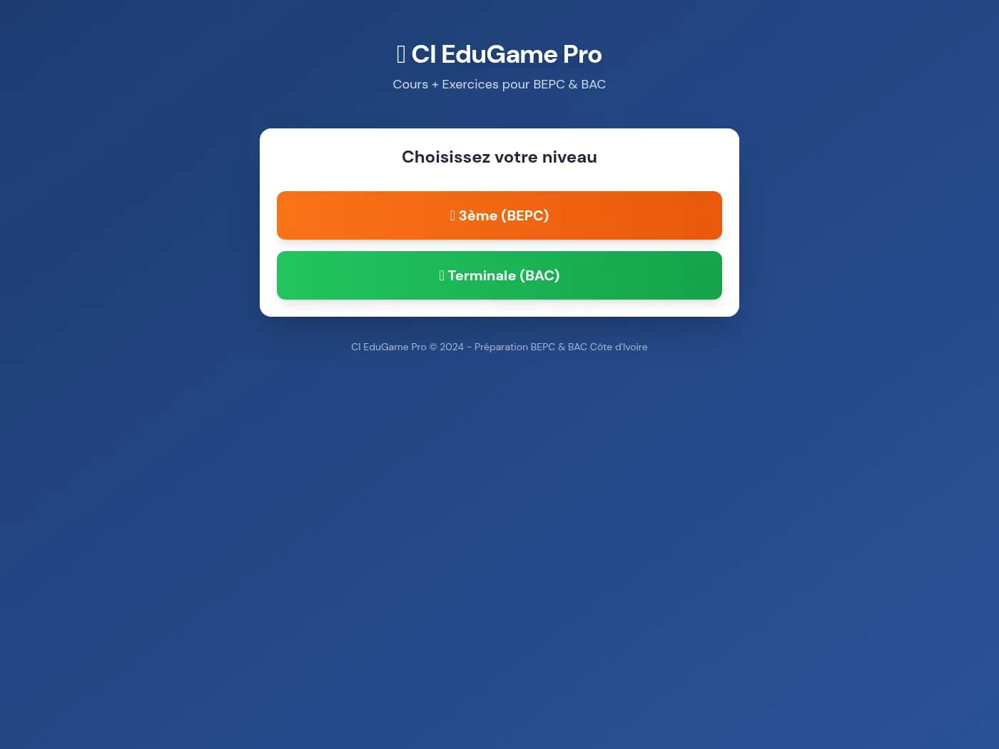 CI EduGame Pro