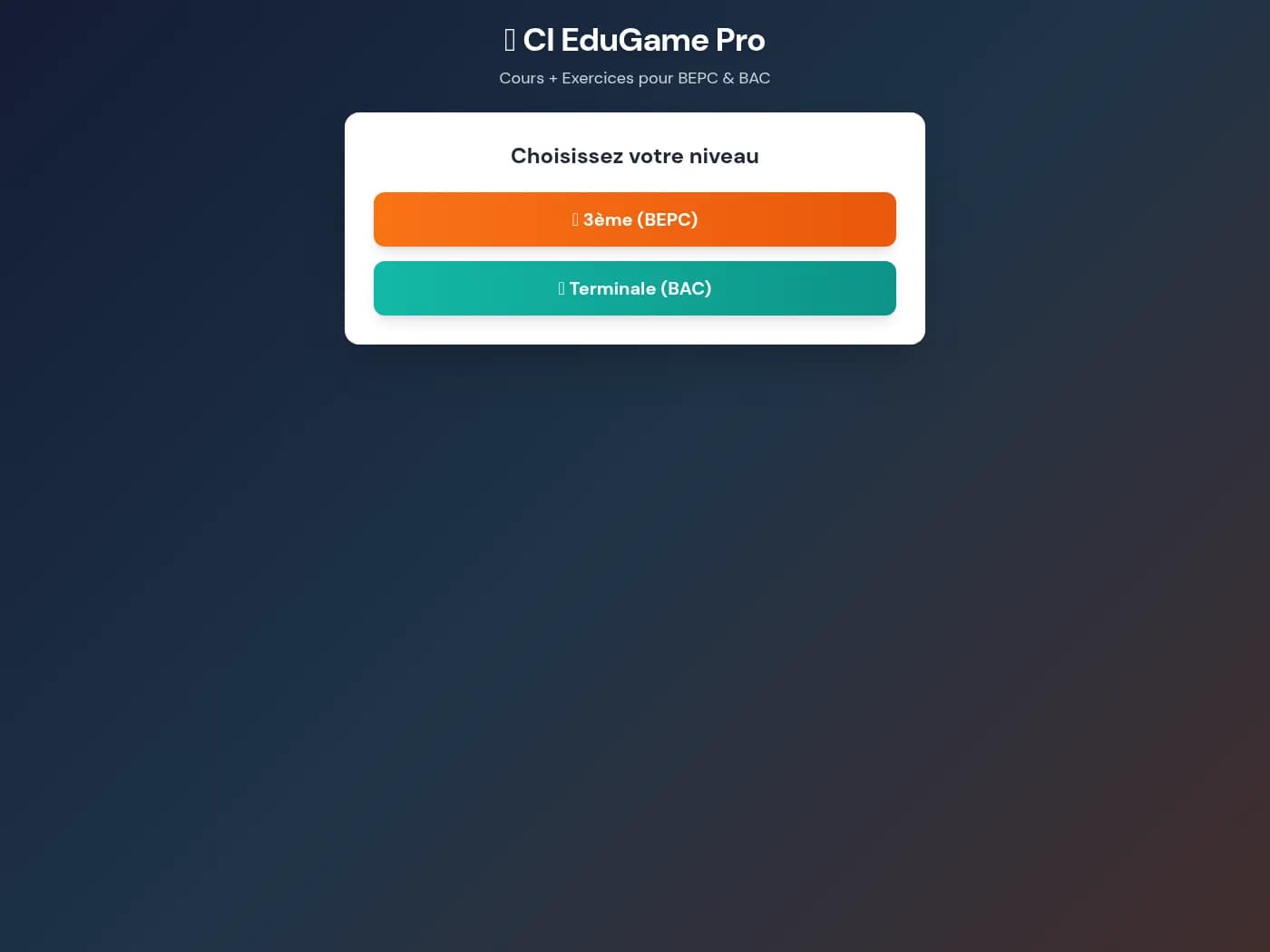 CI EduGame Pro