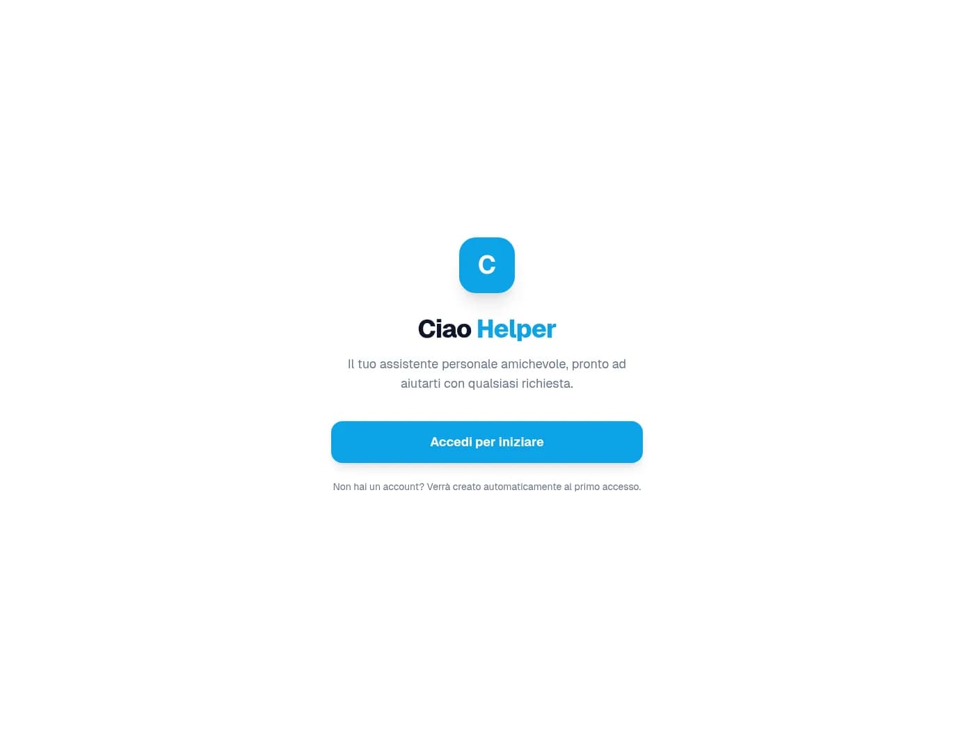 Ciao Helper