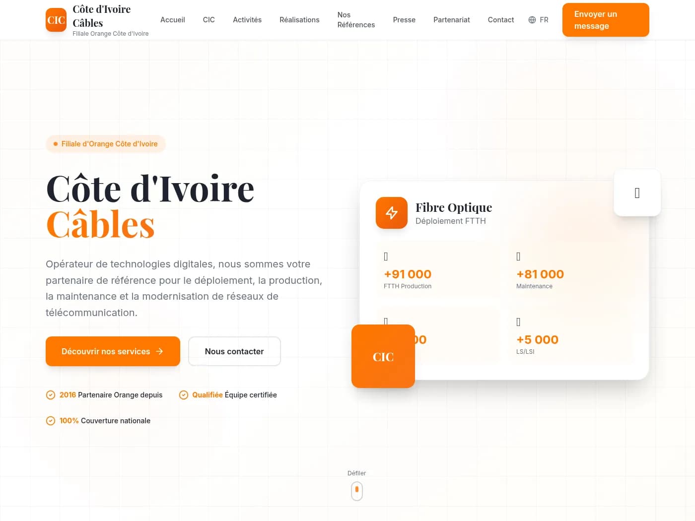 CICables Web Clone