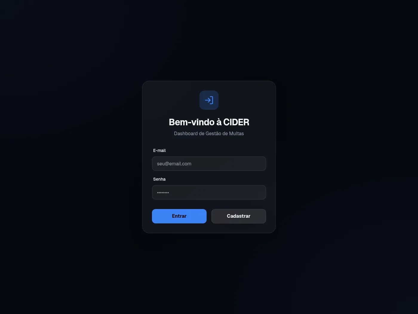CIDER Traffic Fines Dashboard