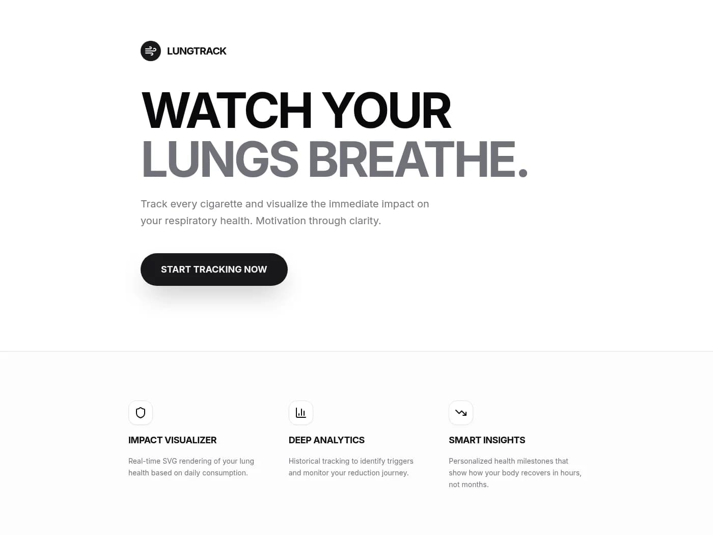 LungTrack App