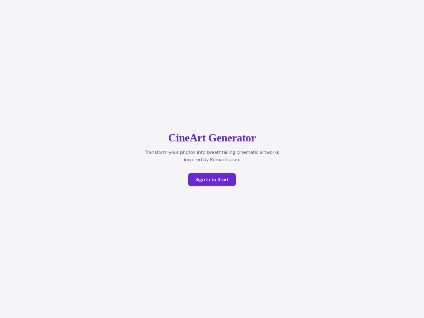 Cine video Generator