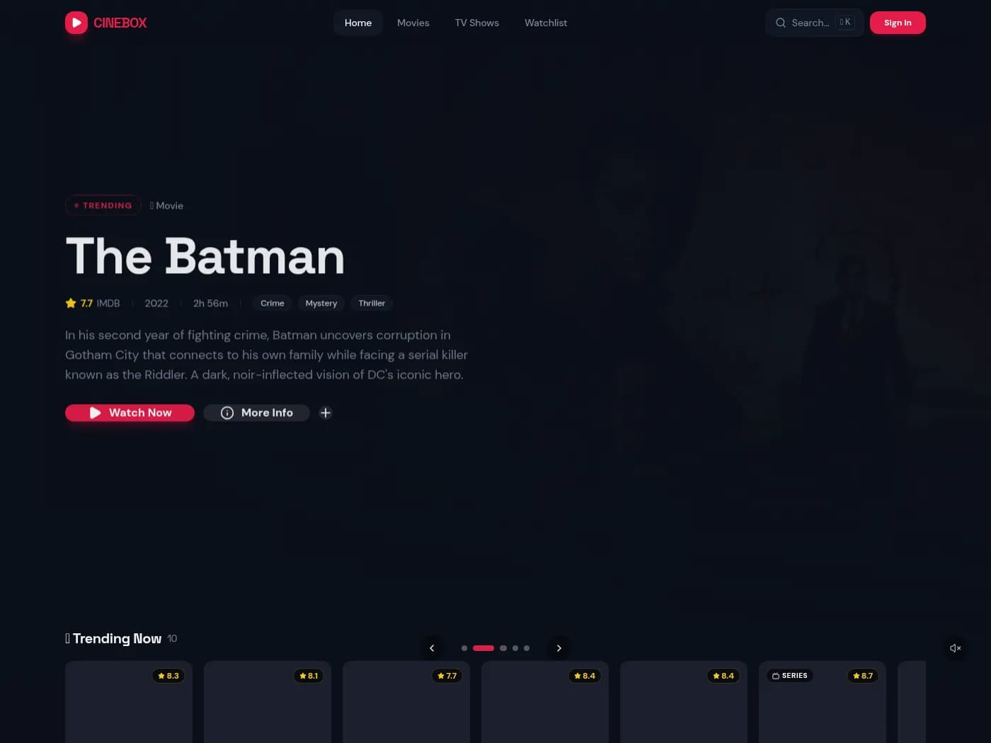 CineBox Clone
