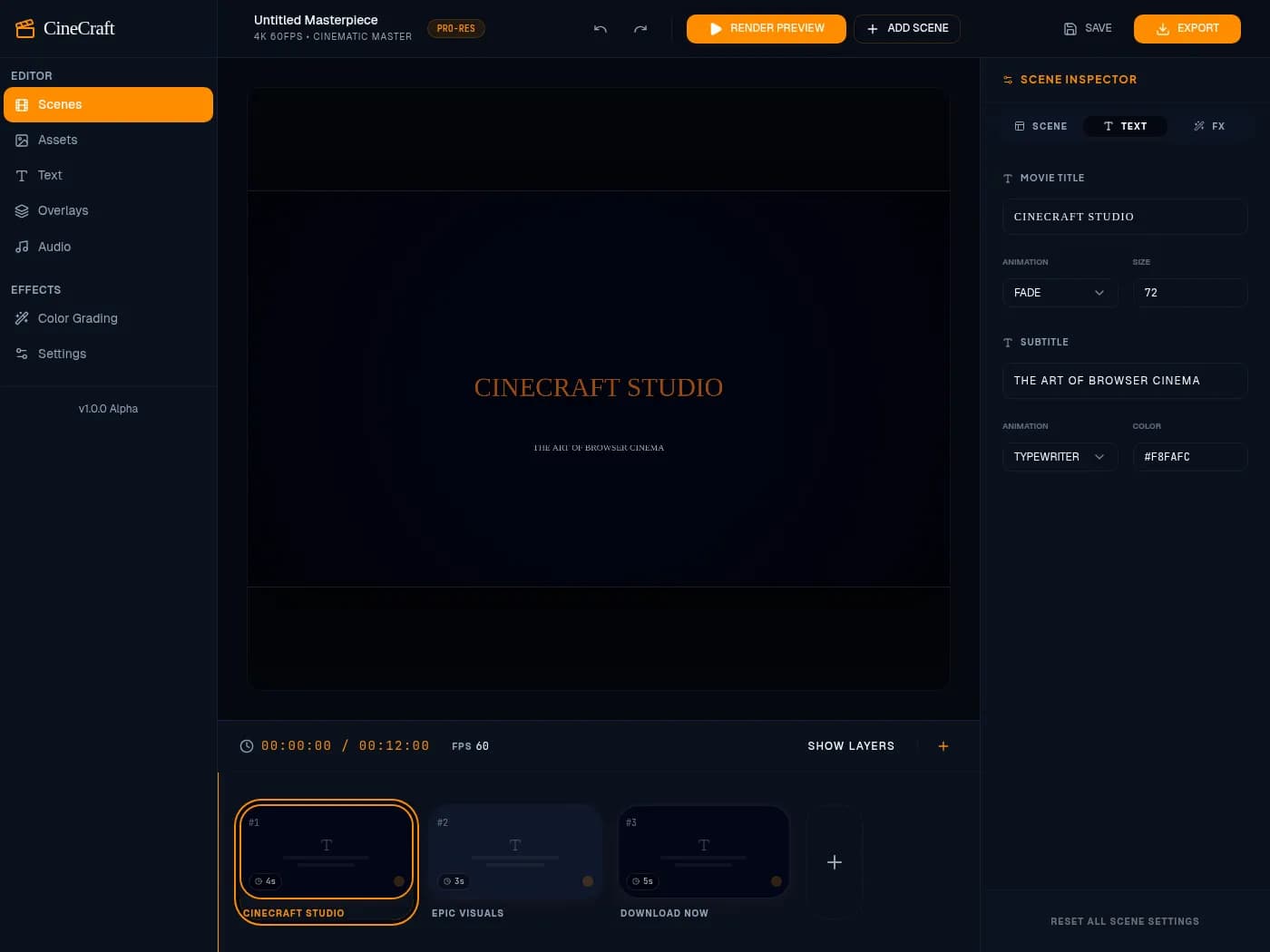 CineCraft Studio