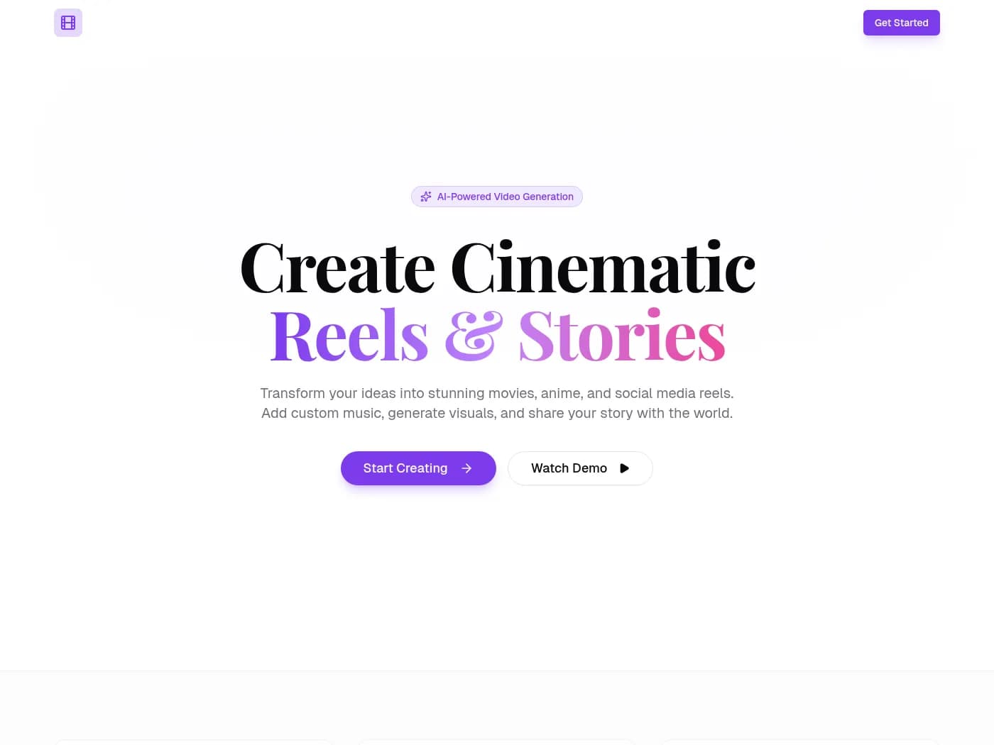 CineFusion Reel Maker