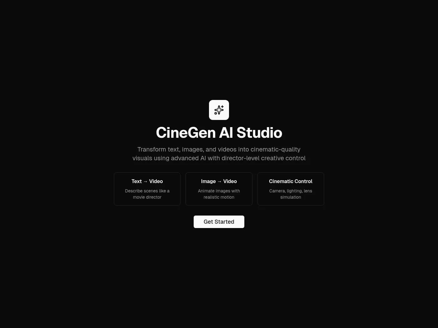 CineGen AI Studio