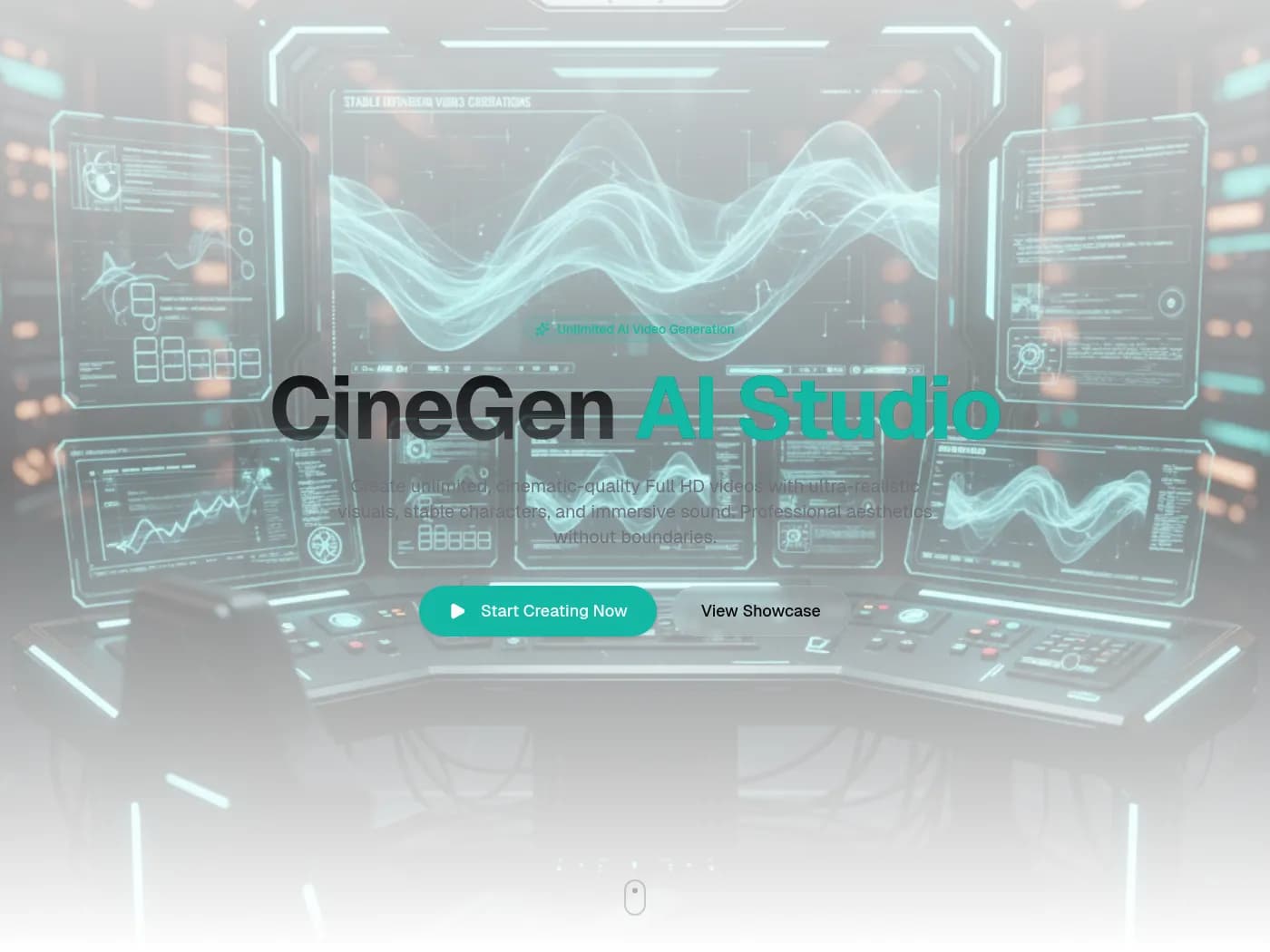 CineGen AI Studio