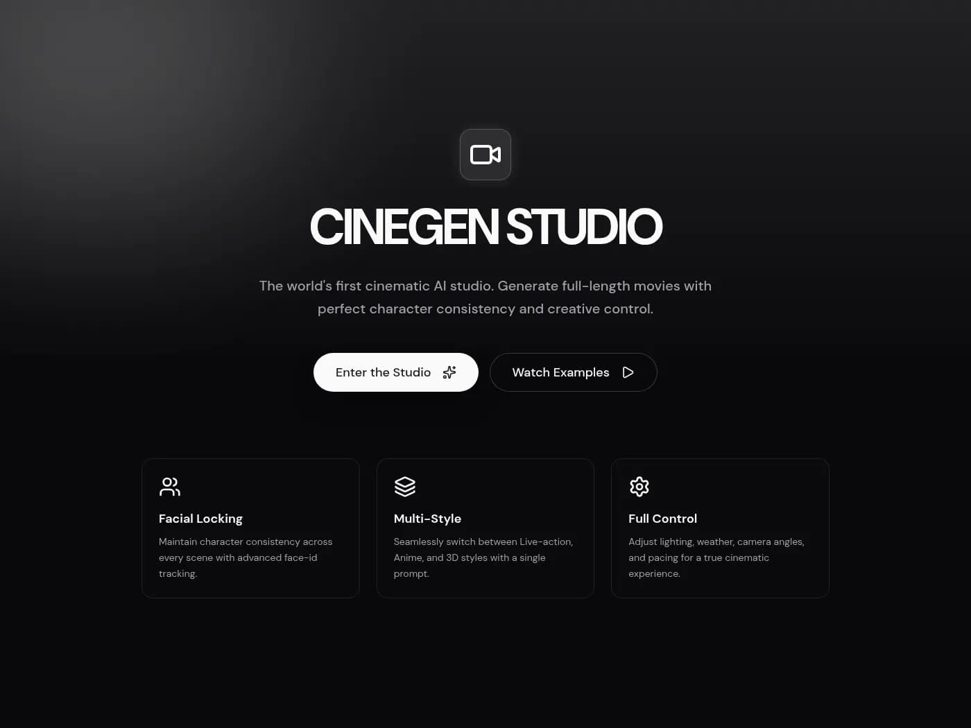 CineGen AI Studio