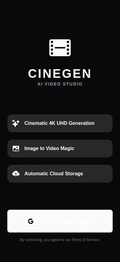 CineGen AI Video Studio