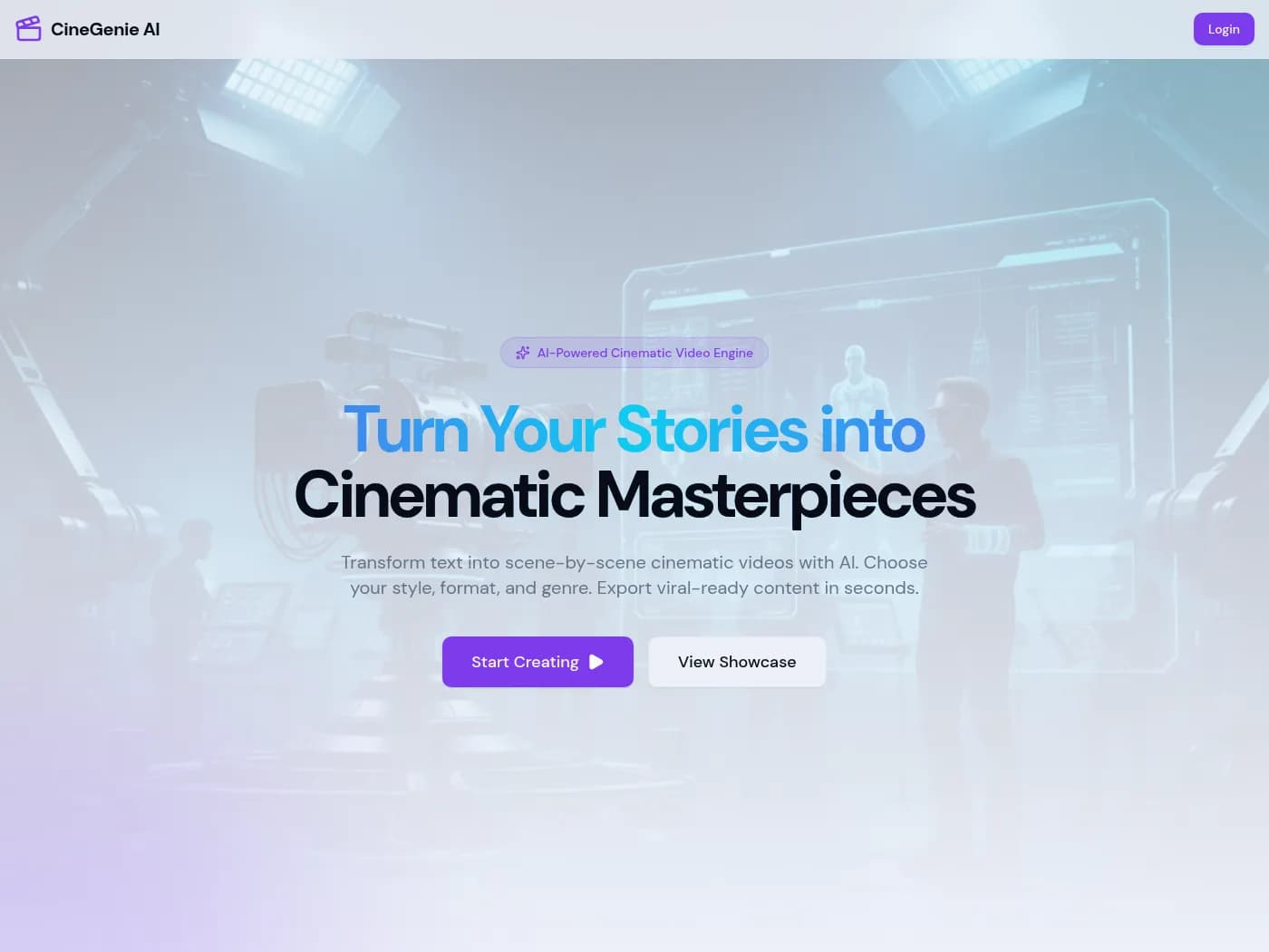 CineGenie AI Video Maker