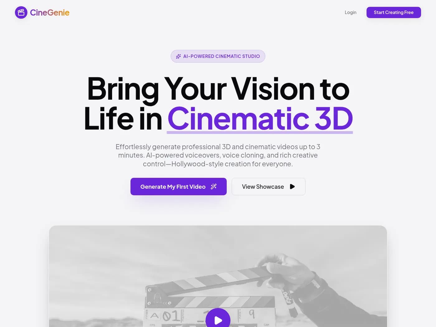 CineGenie Studio