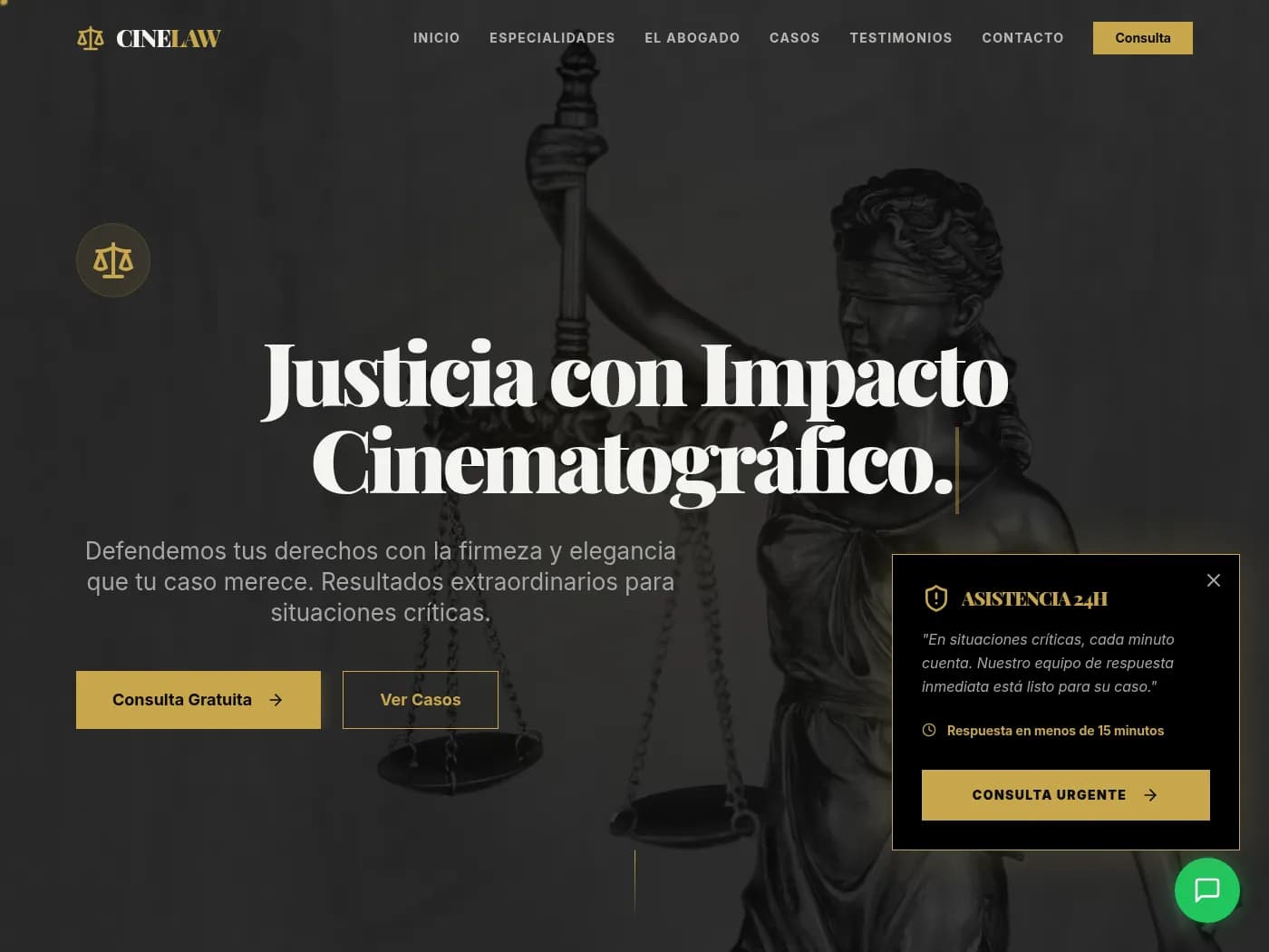 CineLaw Impact Landing