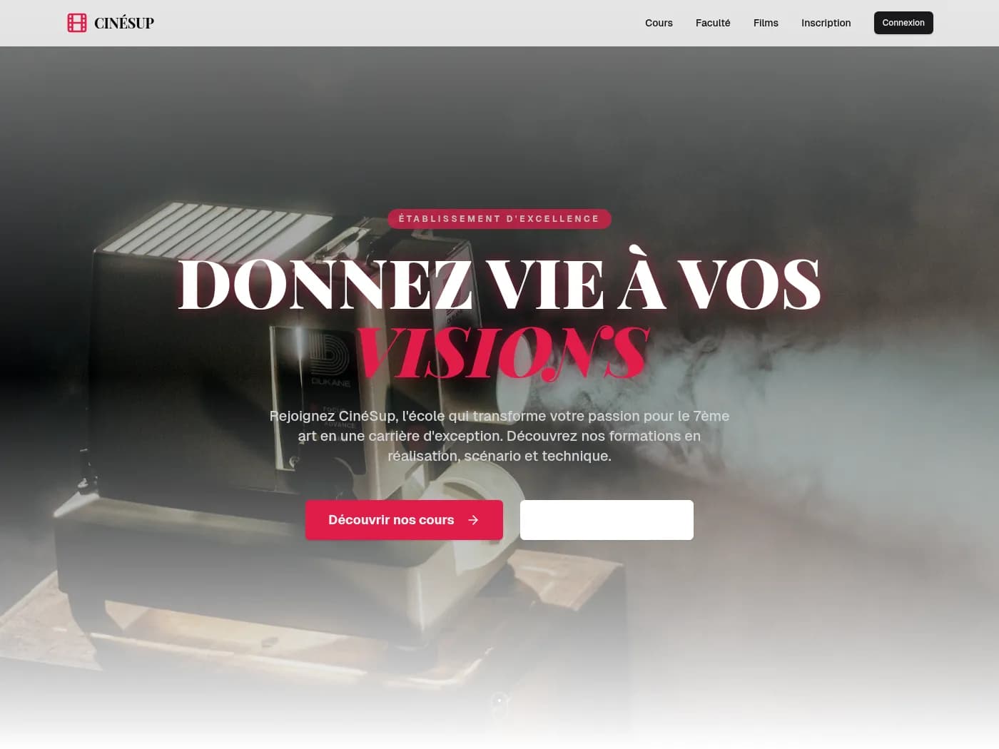 Cinema School Website