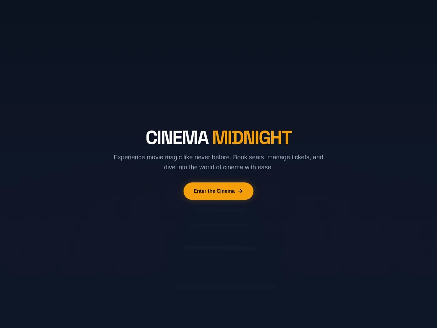 Cinema Ticket Manager
