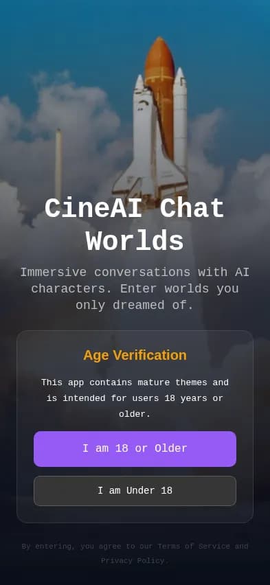 CineAI Chat Worlds