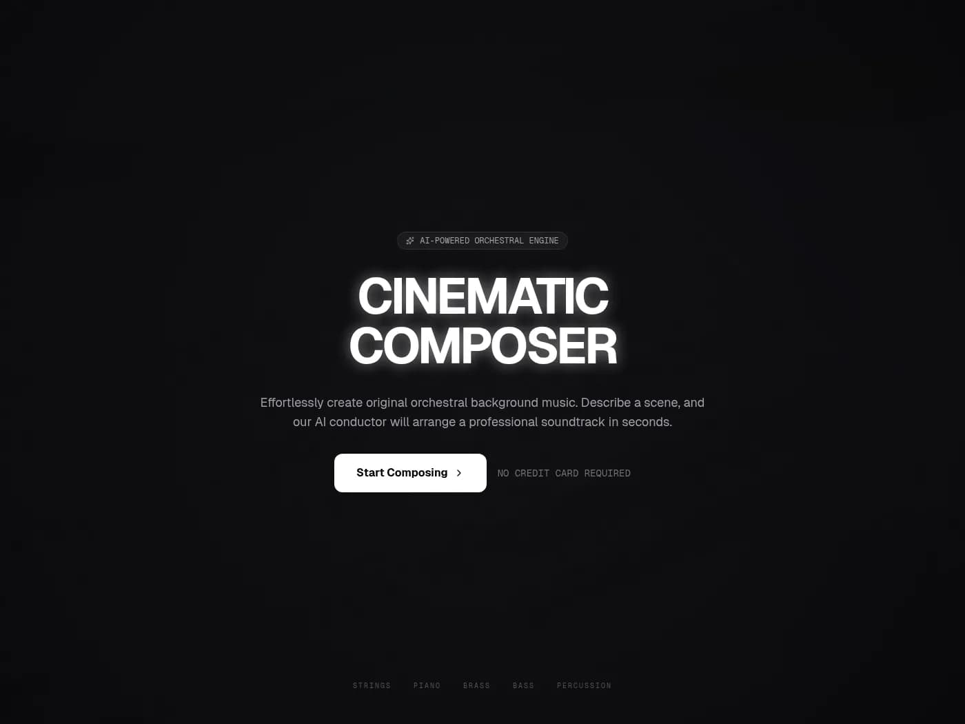 Cinematic Composer Tool