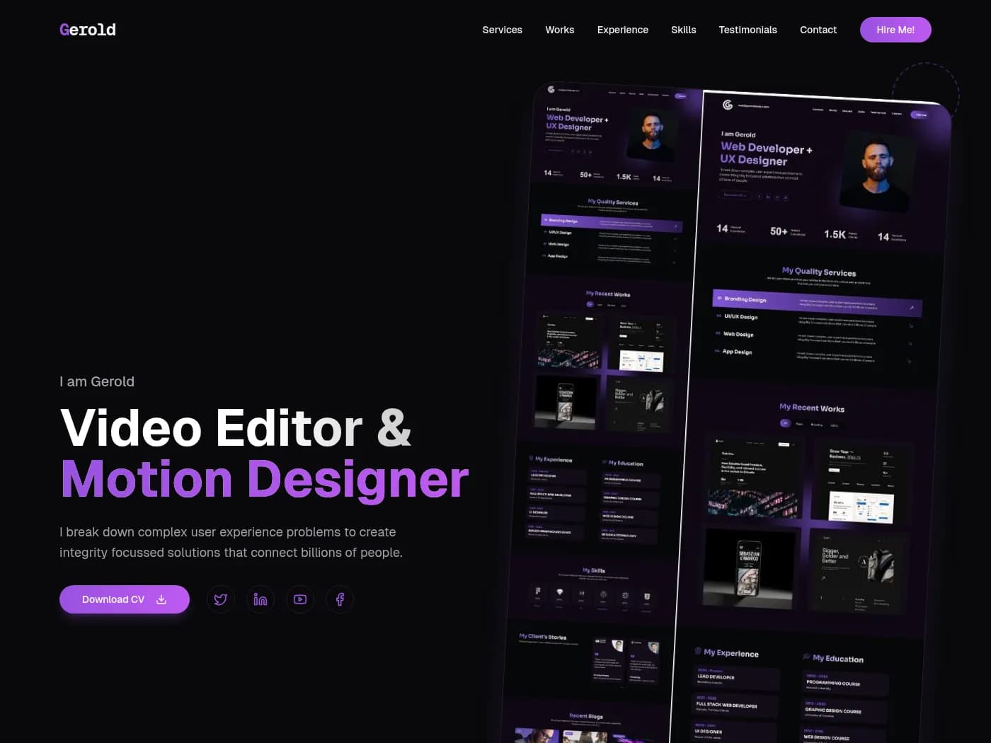 Cinematic Editor Portfolio