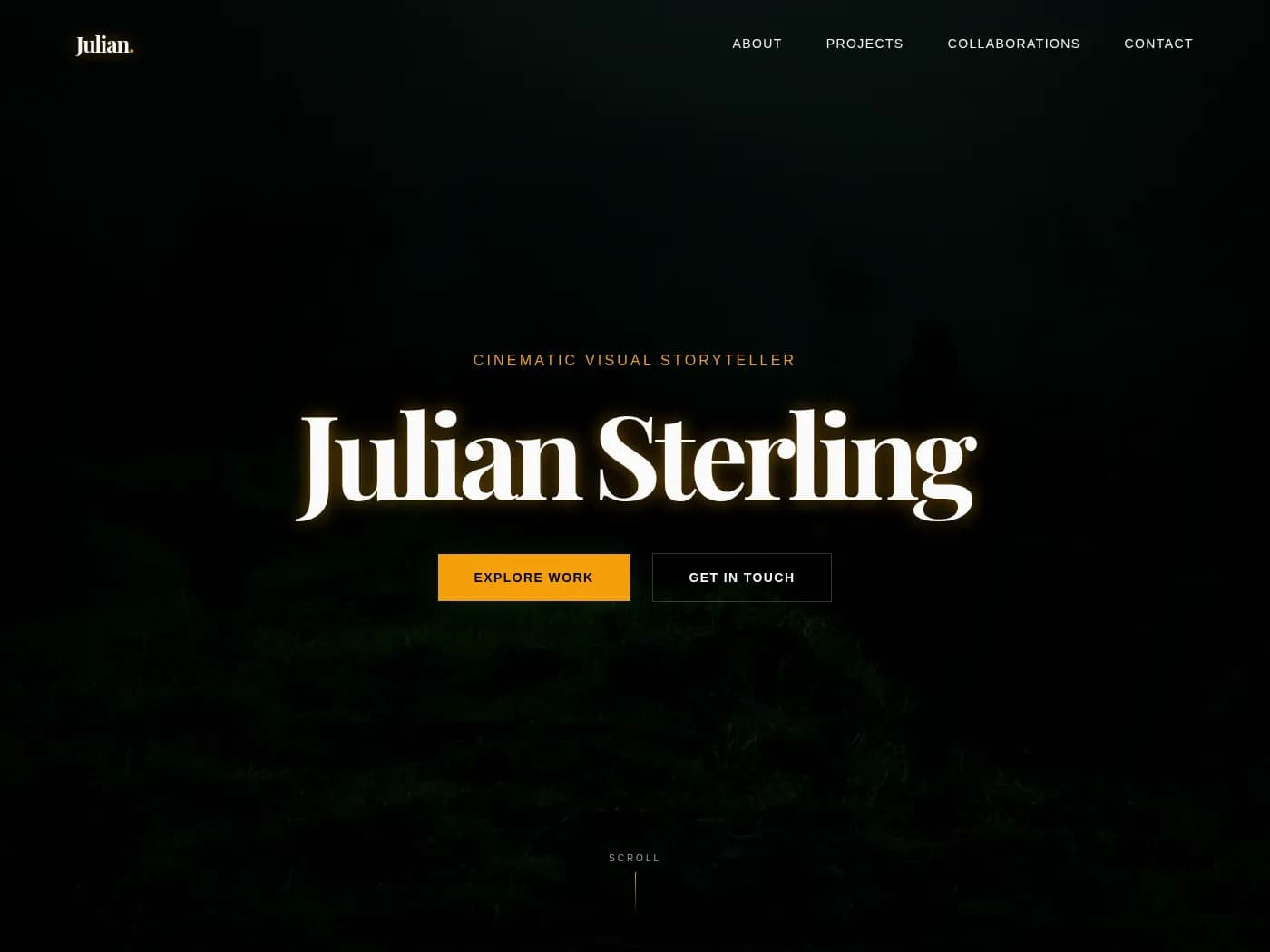 Cinematic Portfolio Pro