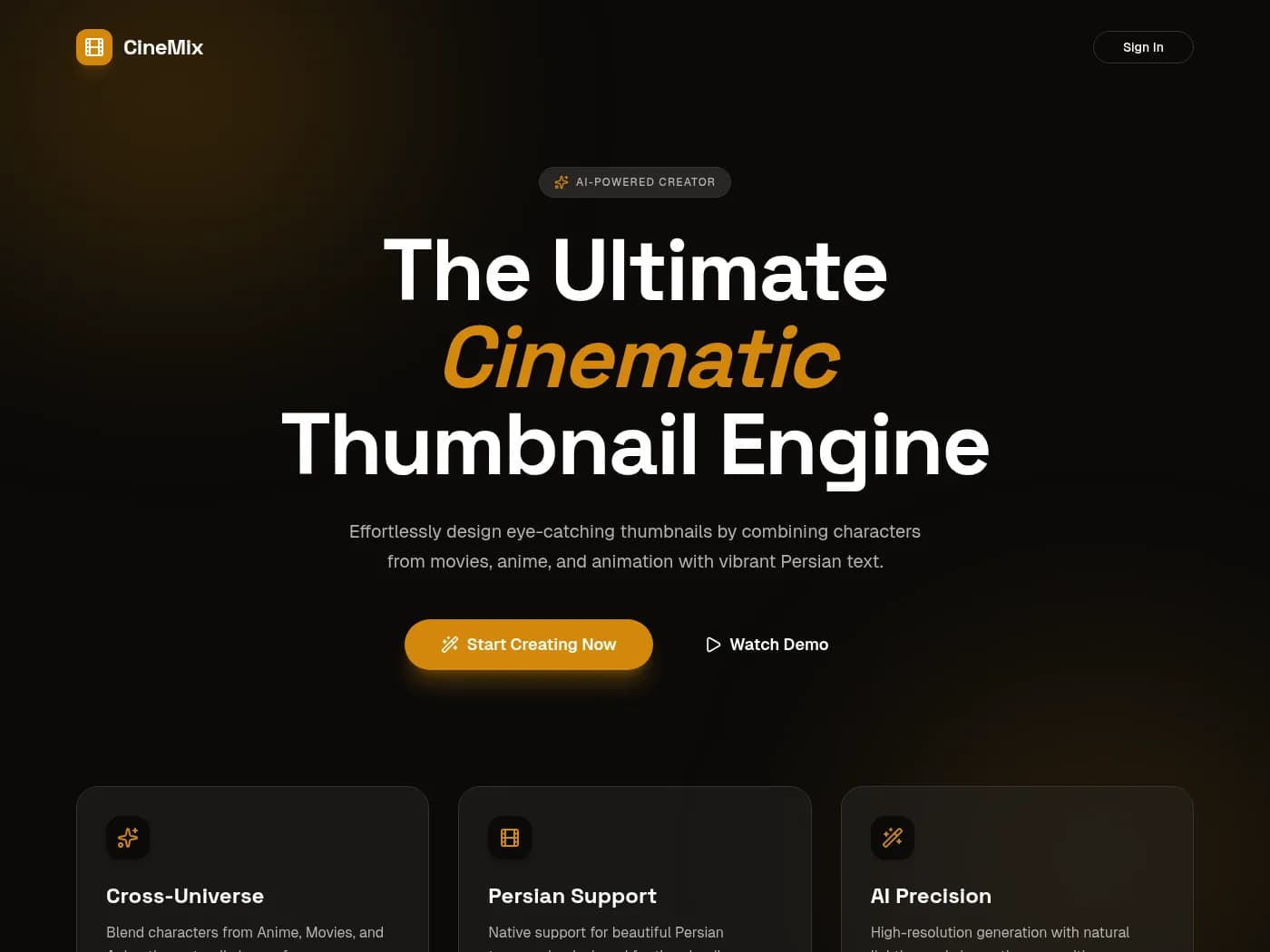 CineMix Thumbnail Creator