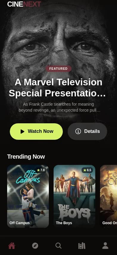 CineNext Mobile