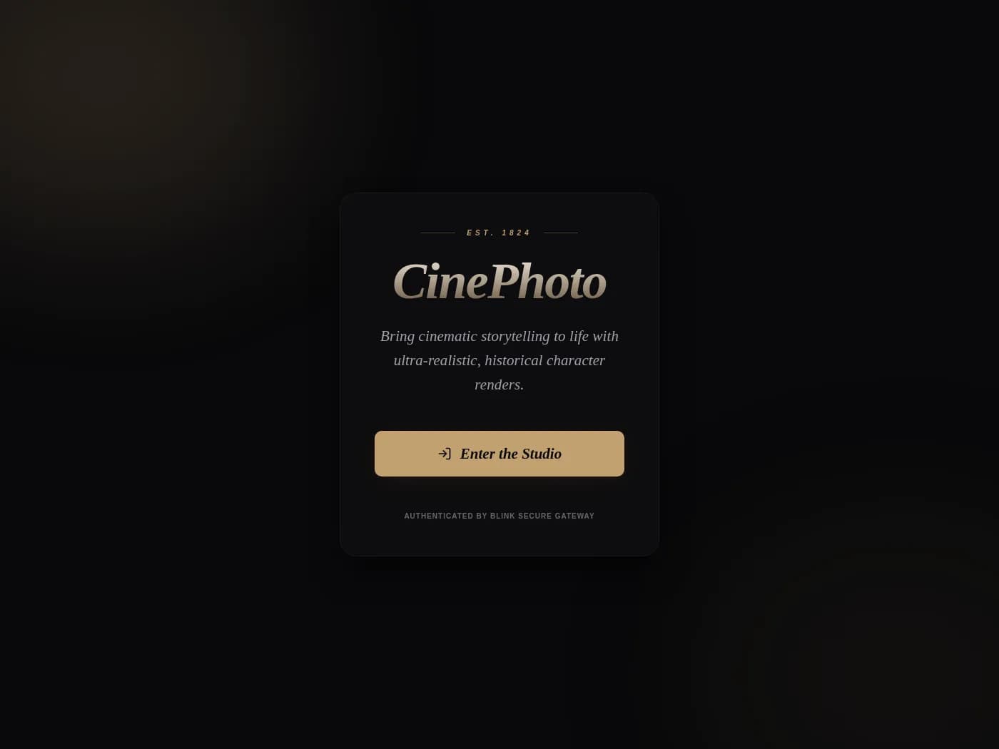 CinePhoto Render Studio