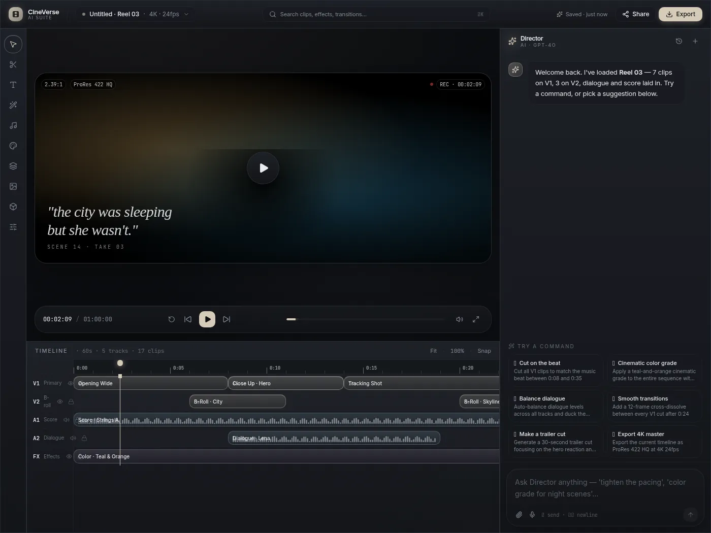 CineVerse AI Suite
