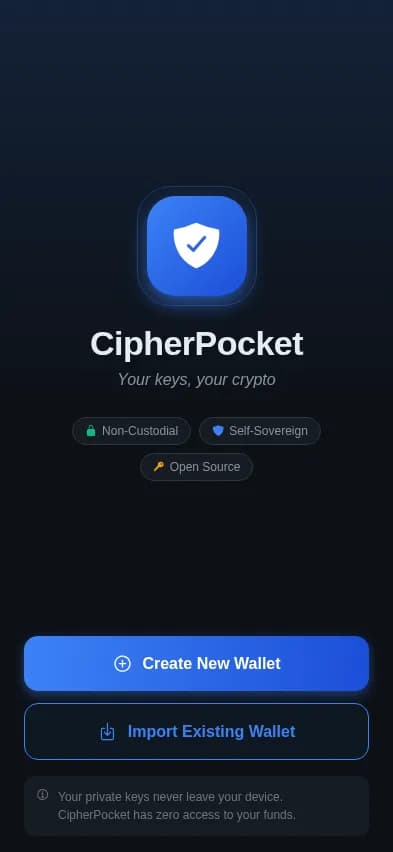 CipherPocket Wallet