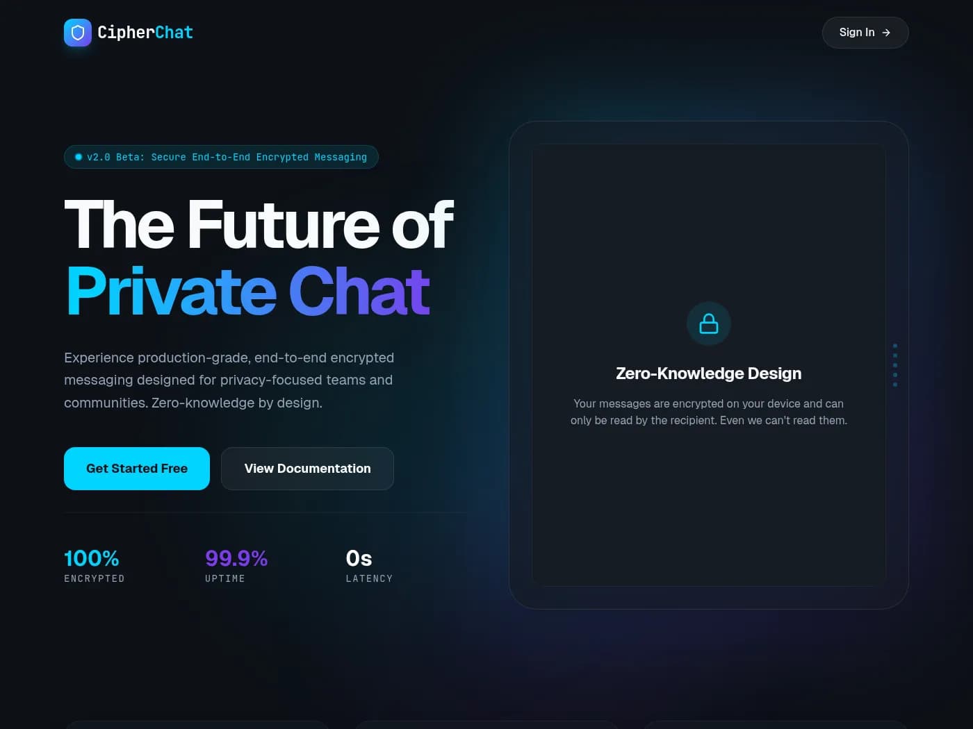 CipherChat Real-Time