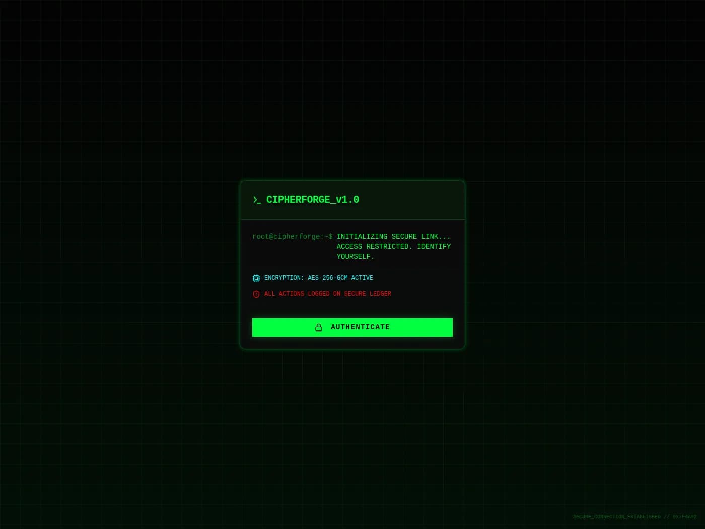 CipherForge Platform
