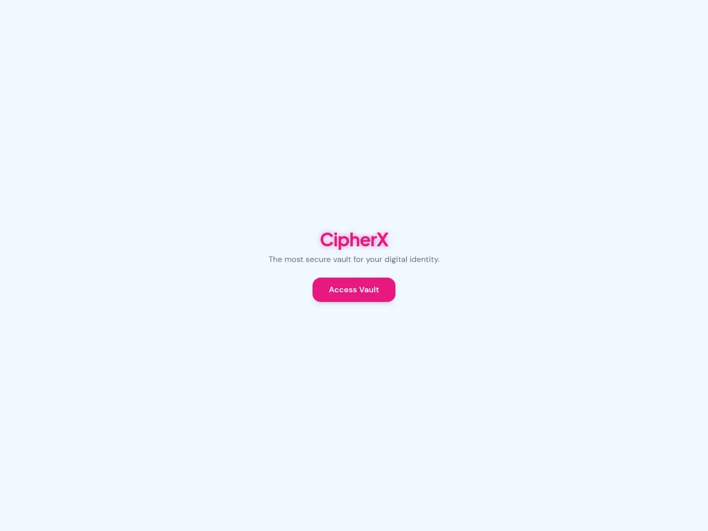 Project CipherX