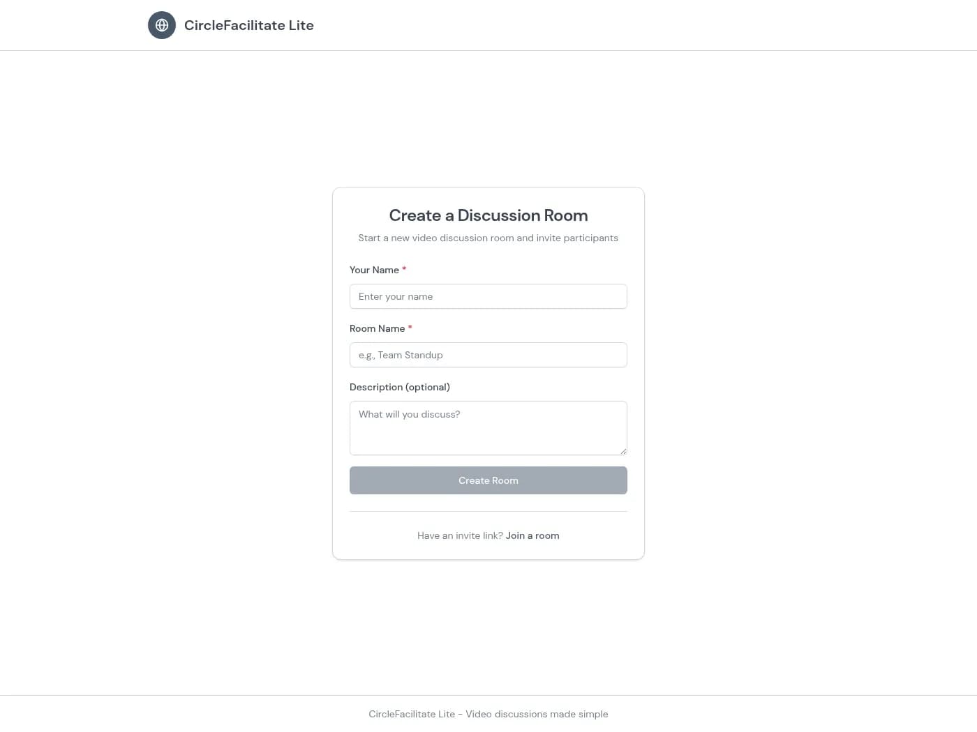 CircleFacilitate Lite