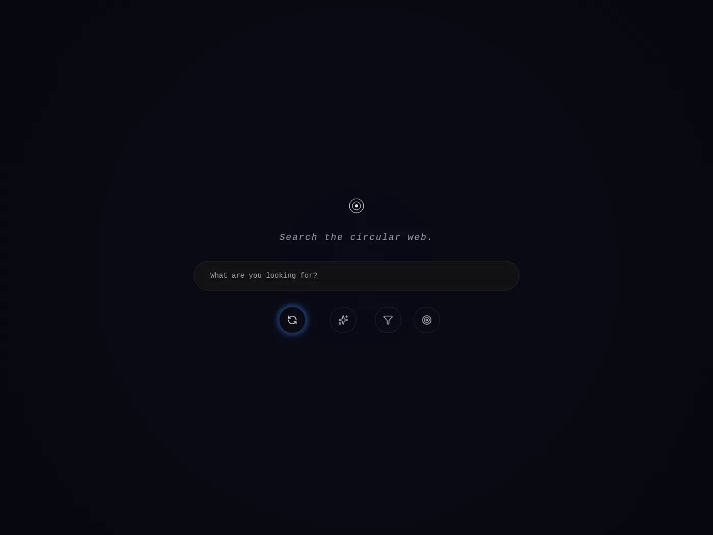 CircleLink AI Search UI