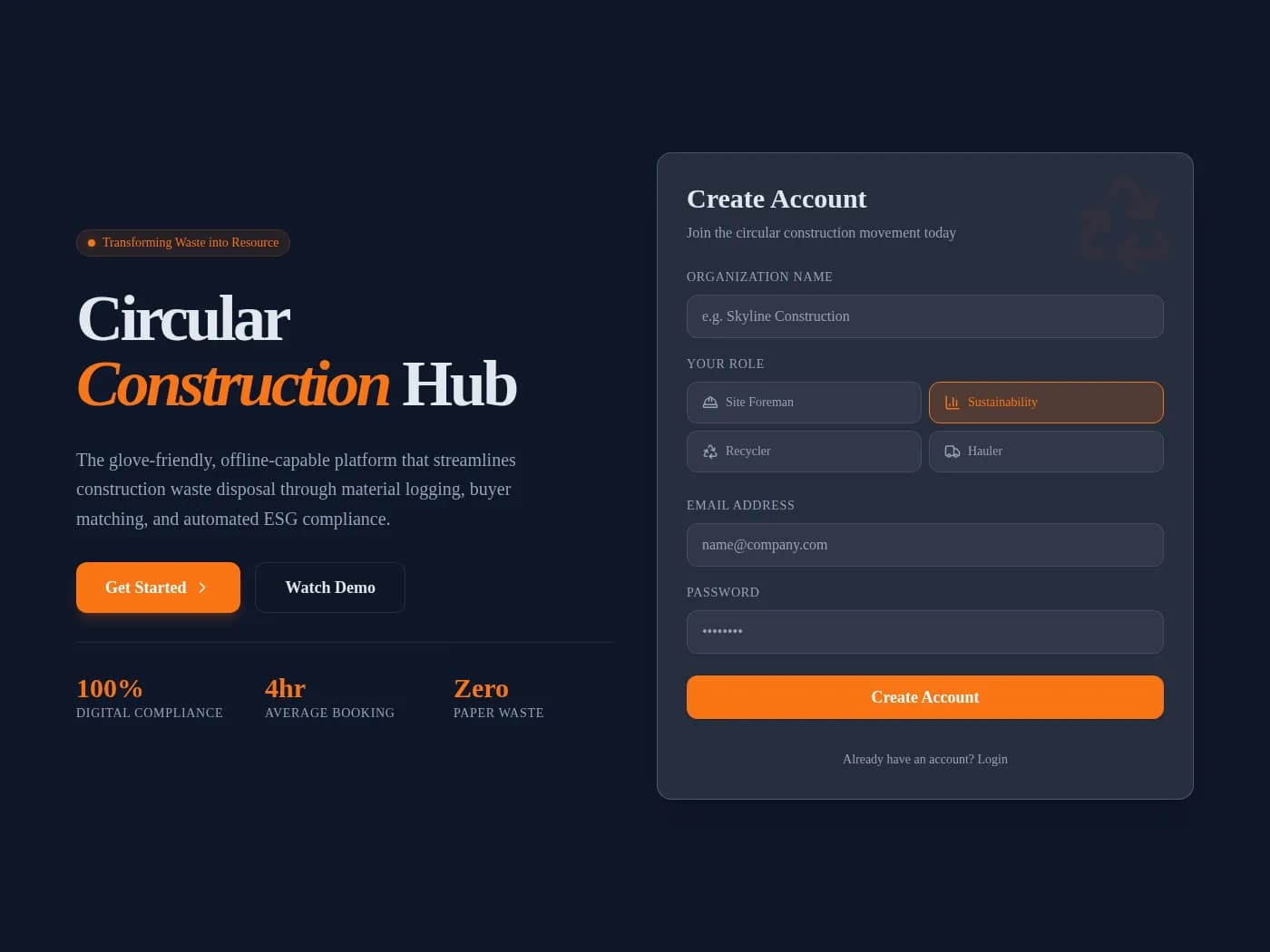 Circular Construction Hub