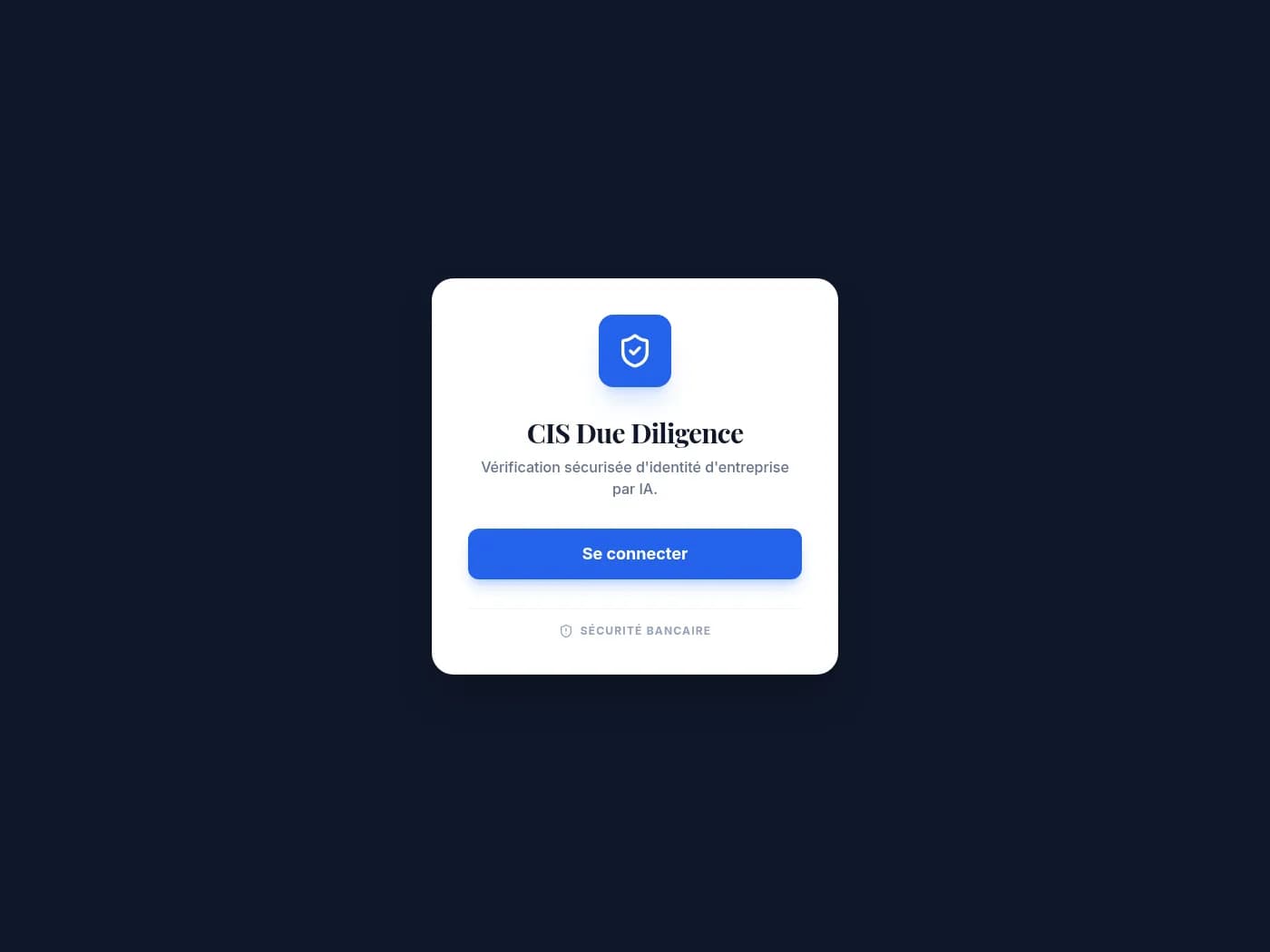 CIS Due Diligence Report