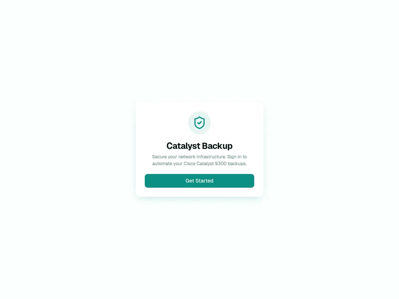 Catalyst Backup Automator