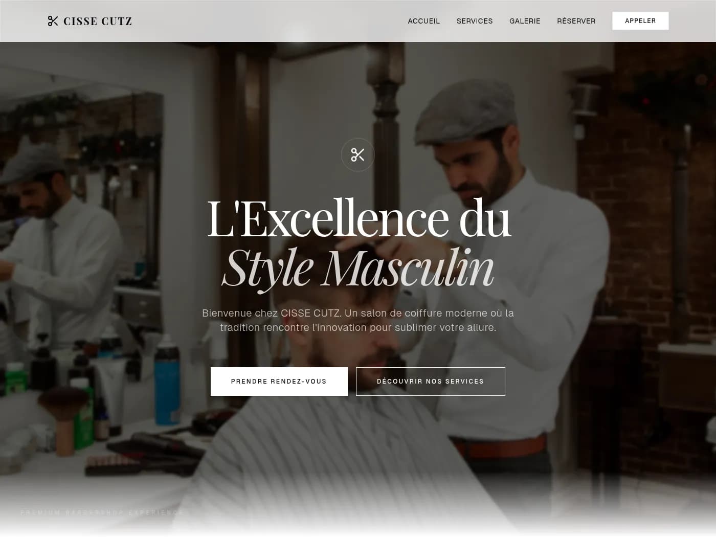 CISSE CUTZ Hair Salon Web