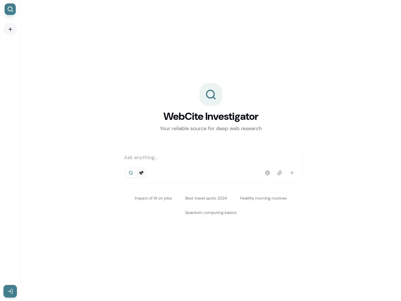 WebCite Investigator