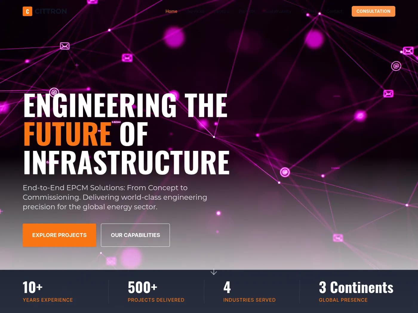 Cittron Global EPCM Site