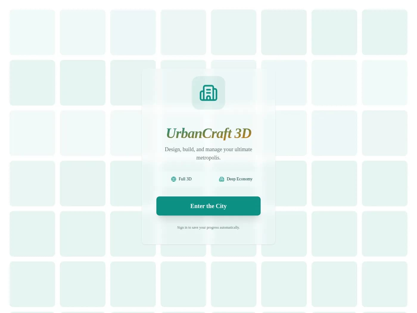 UrbanCraft 3D