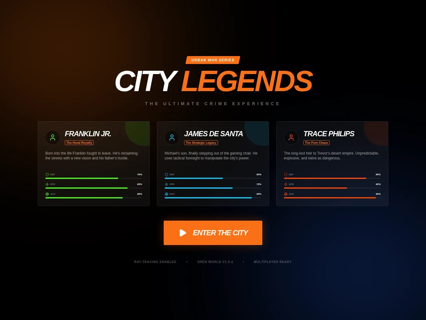 City Legends Game